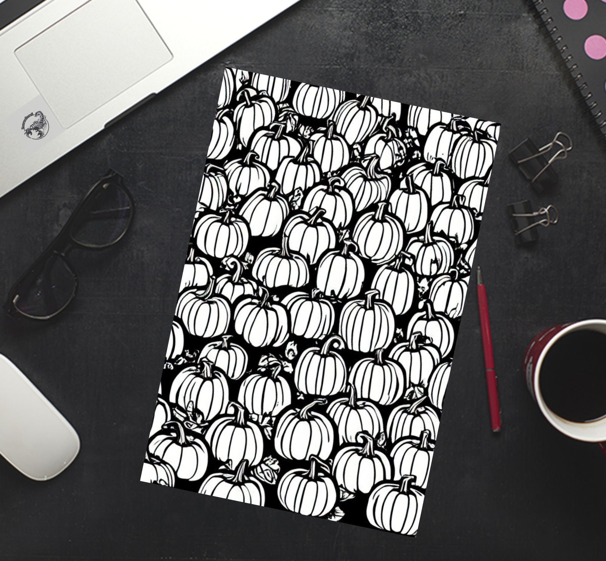 pumpkin patch coloring picture