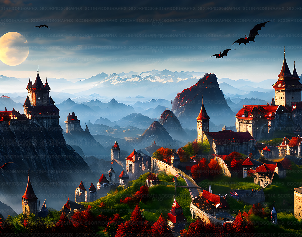 Transylvania - Printable Wall Art – ScorpiosGraphx